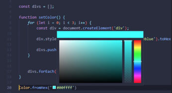 Visual Studio Code（VS CODE）を使ってSASSを編集するとき、カラーチップクリックするだけで、カラーピックアップできる ...